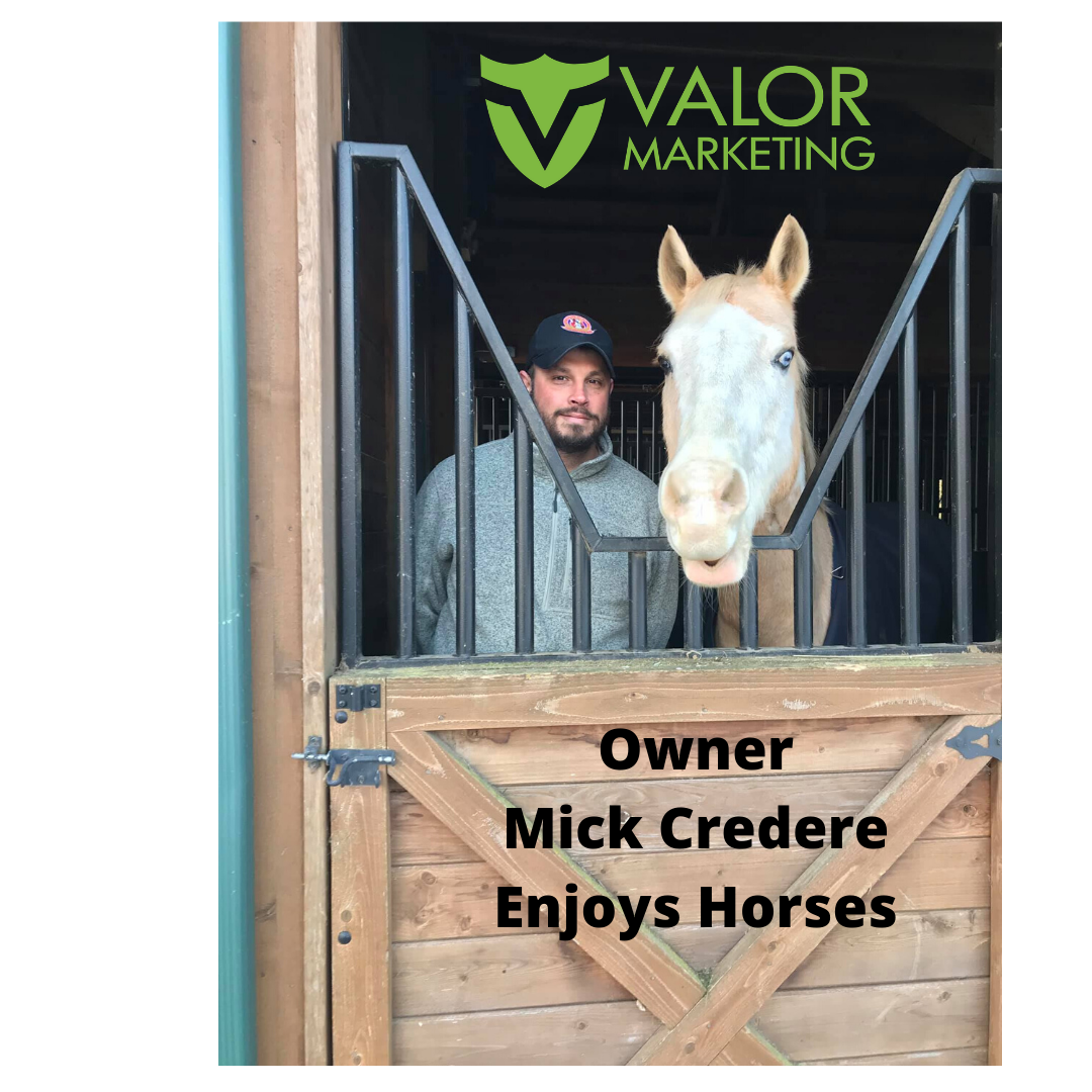 Marine Veteran Mick Credere nd owner of Valor Marketing LLC speks about ...